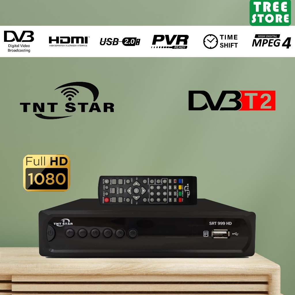 TNT STAR Dekoder MYTV Decoder DVB T2 Myfreeview HDTV Digital TV ...