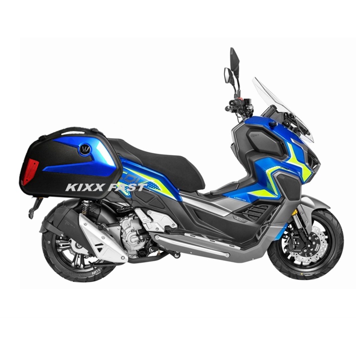 WMOTO WATERPROOF V35 SIDE BOX ABS PLASTIC WITH LED LIGHT HARD SHEILD ...