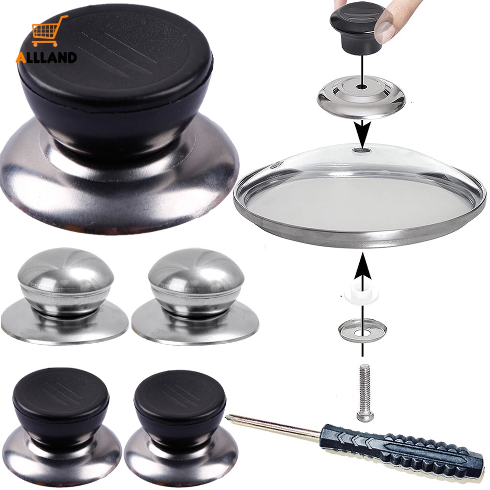 Universal High Quality Stainless Steel Kitchen Pot Lid Knobs Pan ...