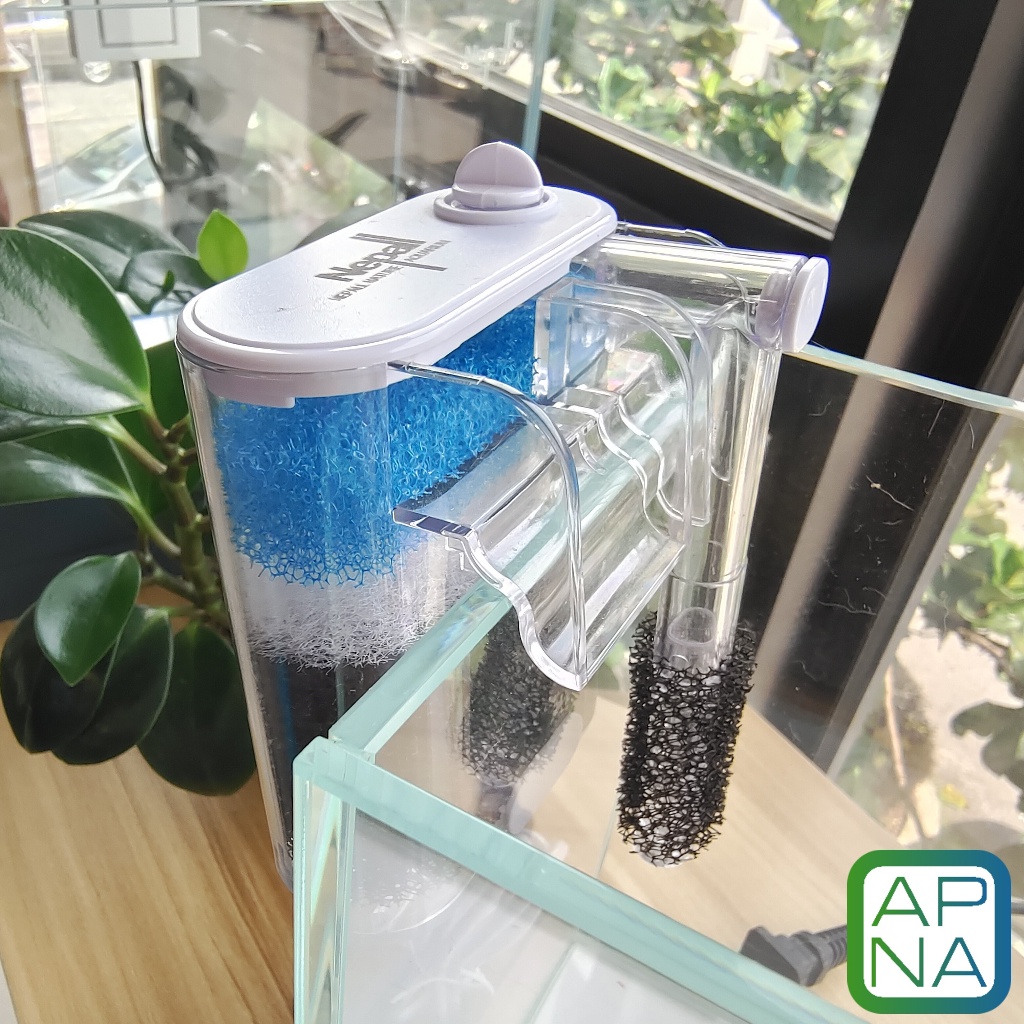 🐟 Crystal Clear Glass Set Aquarium Mini Tank (Tank+Lamp+Filter) for ...