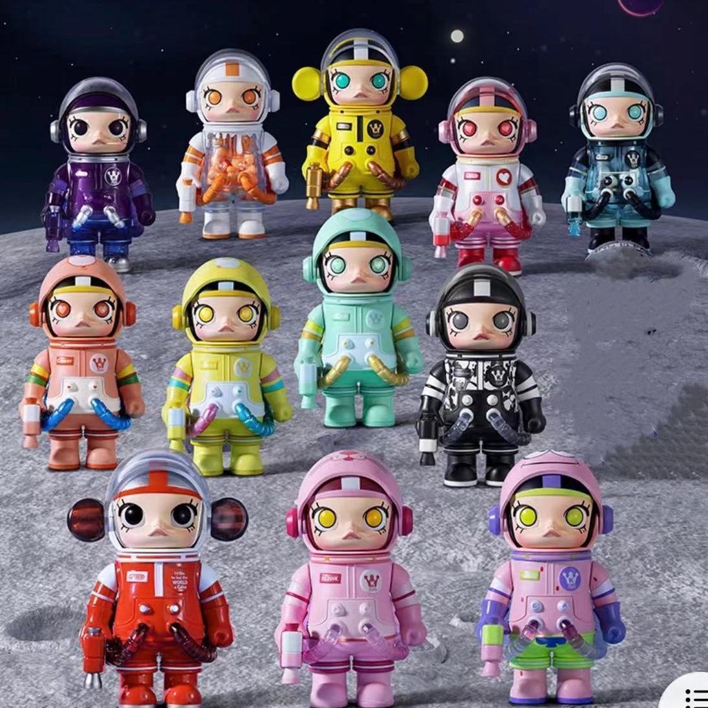 Pop Mart MEGA SPACE MOLLY 100% Anniversary Series Second Generation ...