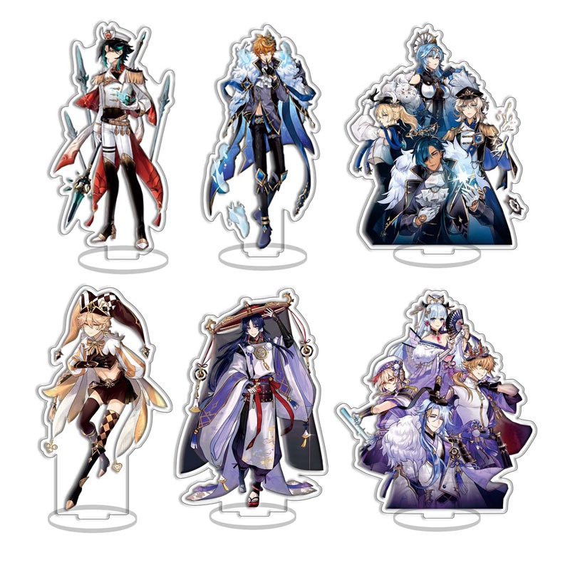 Genshin Impact Yae Miko Zhongli Hutao Klee wanderer Acrylic stand ...