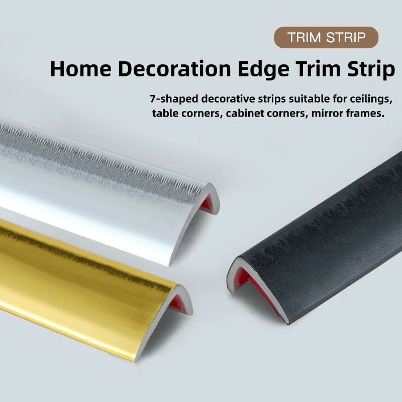 3 Meter PVC Self-Adhesive Decorative Strip 12.5mm Width 7.5mm Height ...