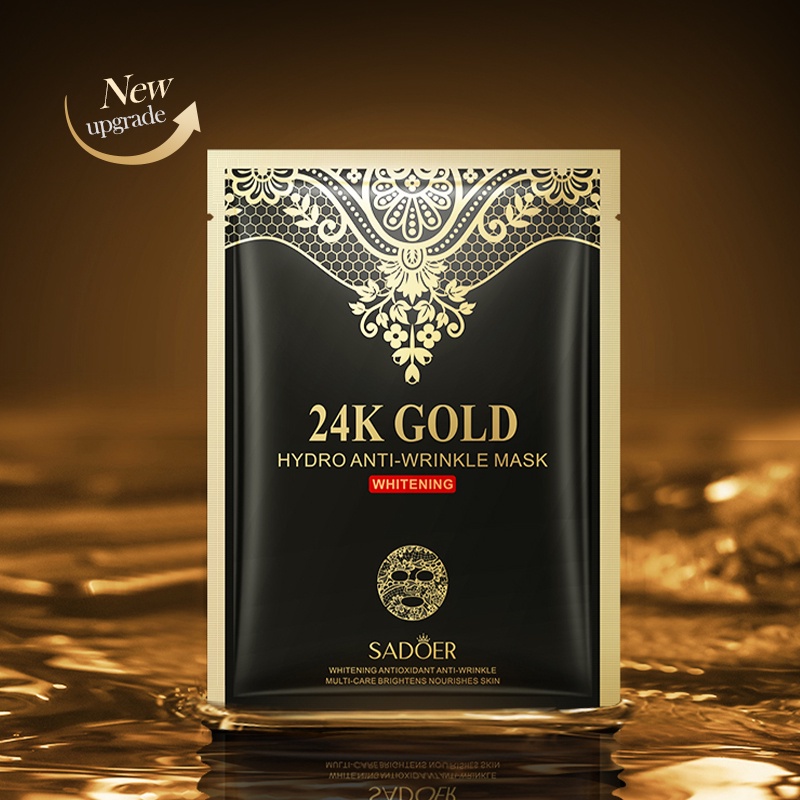 ROREC SADOER 24K Gold Hydra Anti-Wrinkle Facial Mask Whitening ...