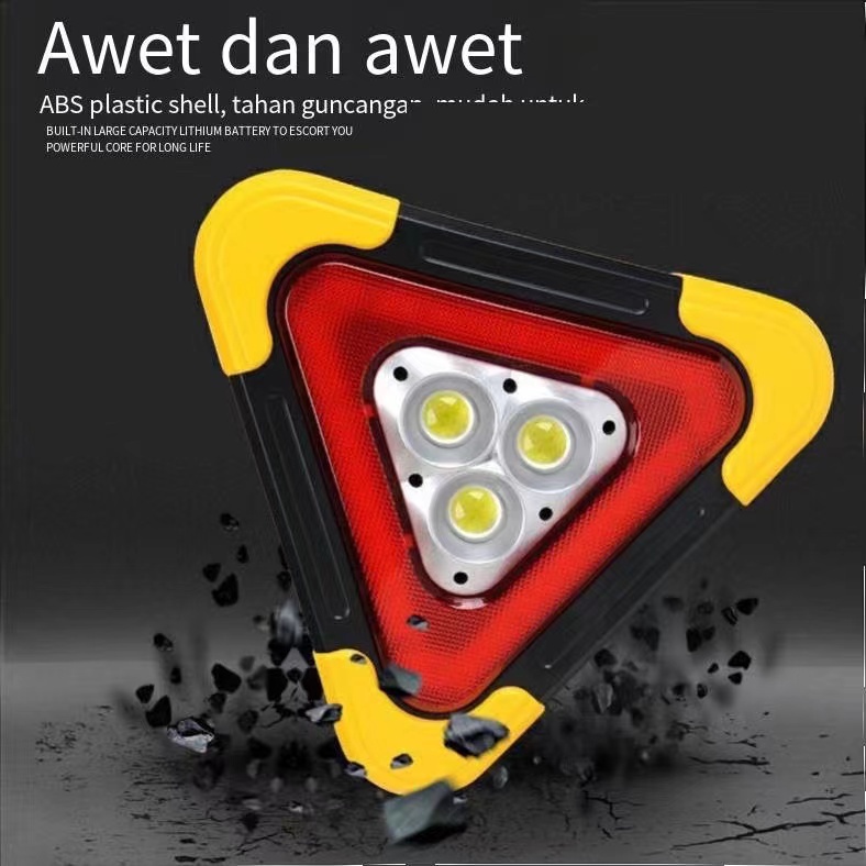 Car Tripod/Vehicle Warning Sign, Reflective Tripod/Solar Triangle ...