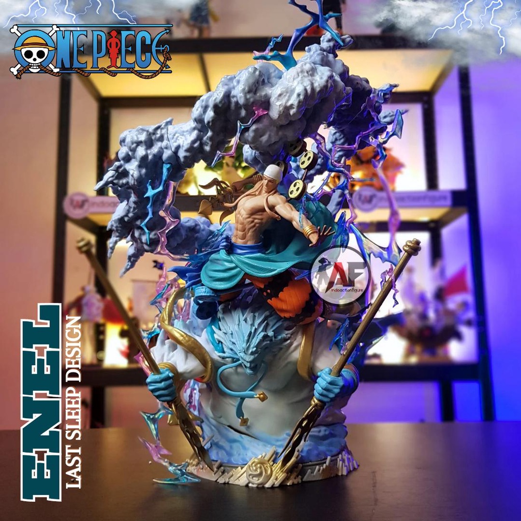 Statue ONE PIECE GOD ENEL LAST SLEEP STUDIO RECAST | Shopee Malaysia