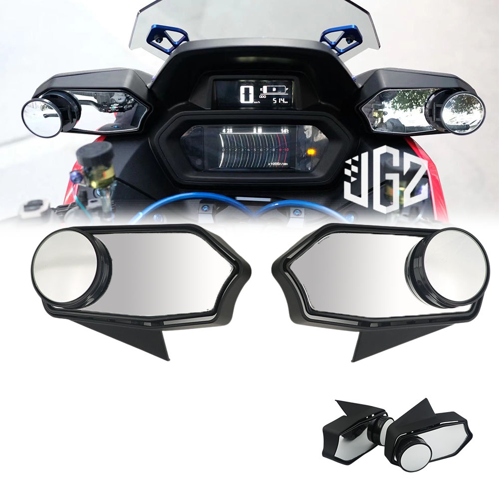 XMAX Side Mirror Motorcycle Convex Mirror Connected Sergeant Rear View ...