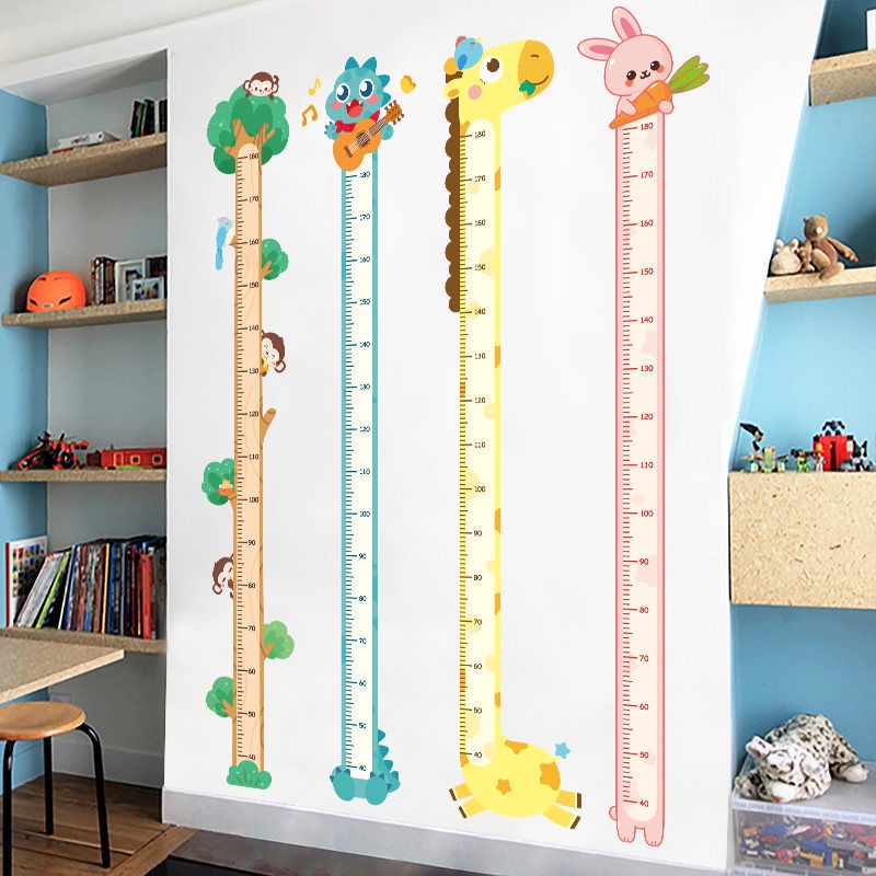 Growth Chart for Kids - Cute Personalized Wall Sticker - Ruler for ...