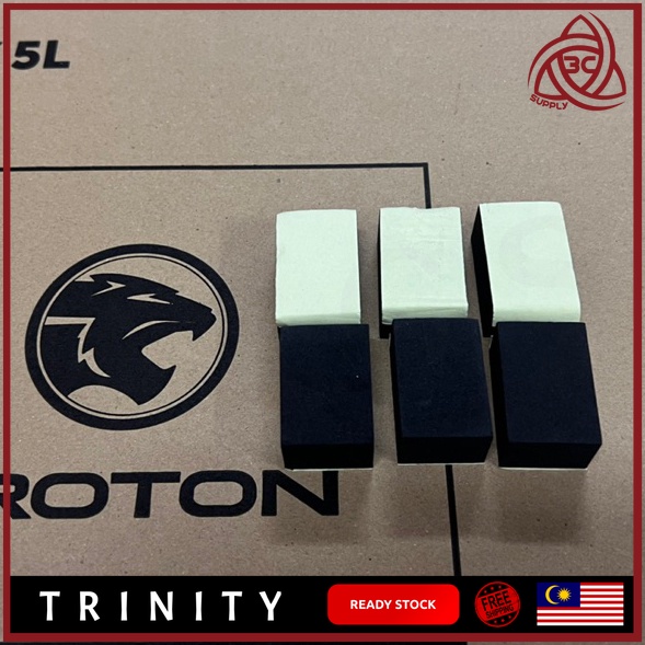 6pcs x Original Proton Car Auto Door Guard Bumper Sponge Foam Kit Anti ...