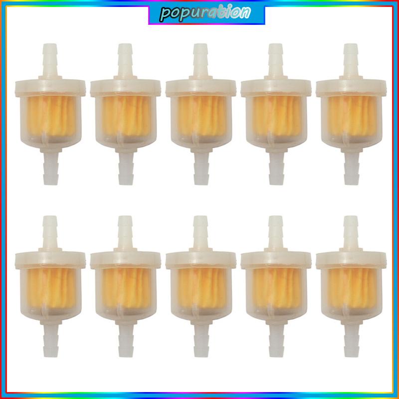 POP 10x Fuel Oil Filter Vacuum Filtration Fit for Motorcycle Moped ...