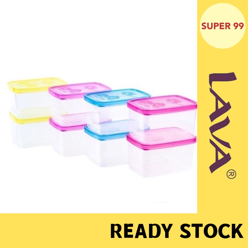 (2 PCS) LAVA Multipurpose Food Container / Bekas Makanan Kecil ...