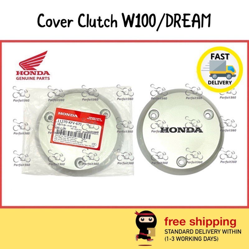 11370-KFV-670 HONDA EX5 DREAM / W100 Cover Clutch Crankcase RH Right ...