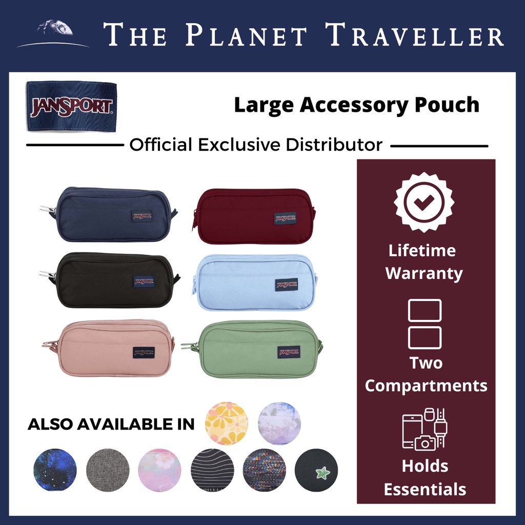Jansport Large Accessory Pouch | Shopee Malaysia
