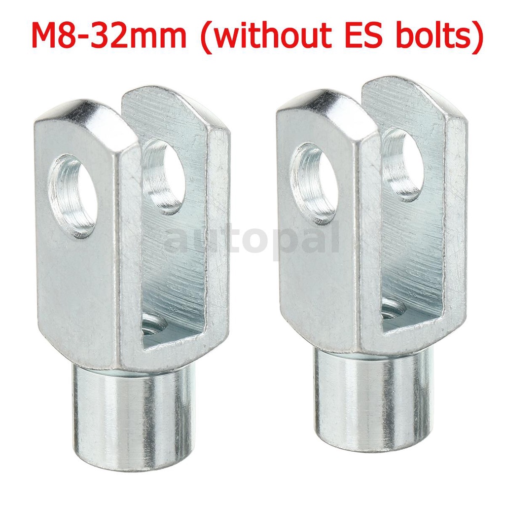 2pcs M8 32mm Thread Ball Stud Socket Joint For Gas Spring Strut Ends ...