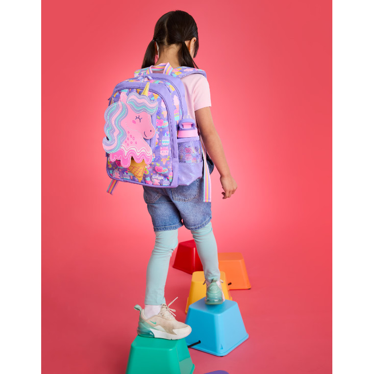 Smiggle Junior Happy Tales Junior Character Backpack / smiggle cone unicorn / smiggle tk ...