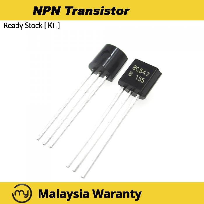 Original BC547 Transistor NPN | Shopee Malaysia