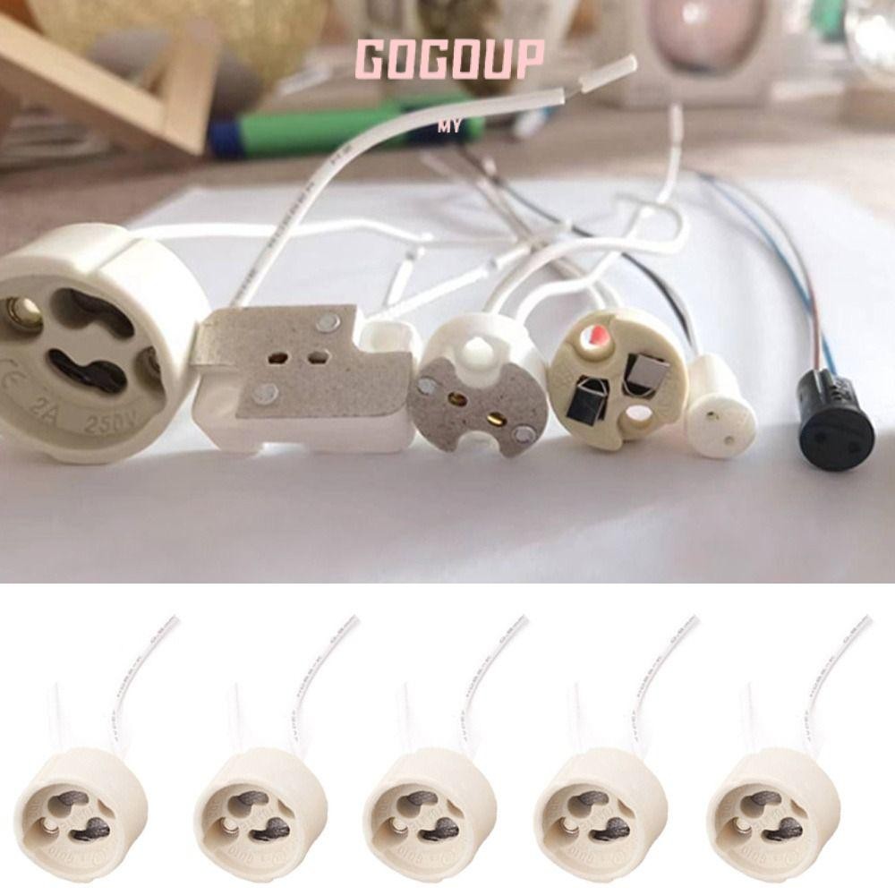 GOGUVO Lamp Holder, Wire Connector G4 Socket Plug Bulb Base, For LED ...