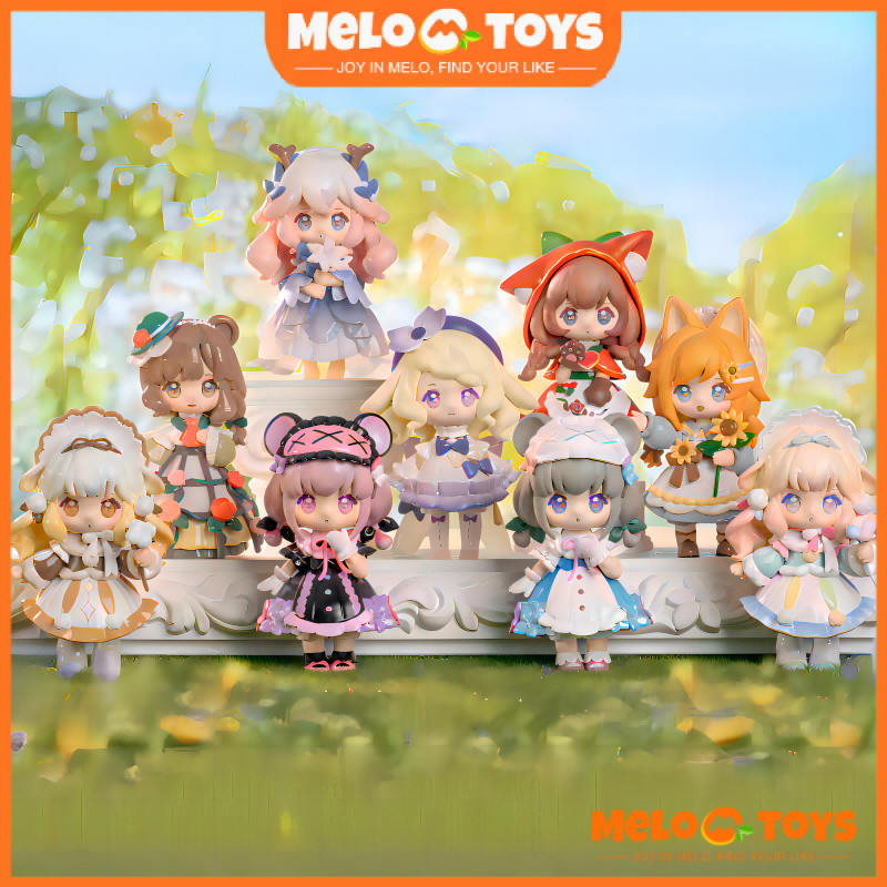 Genuine Ninizee Flower Secret Realm Blind Box Set Figure Cute Doll Gift ...