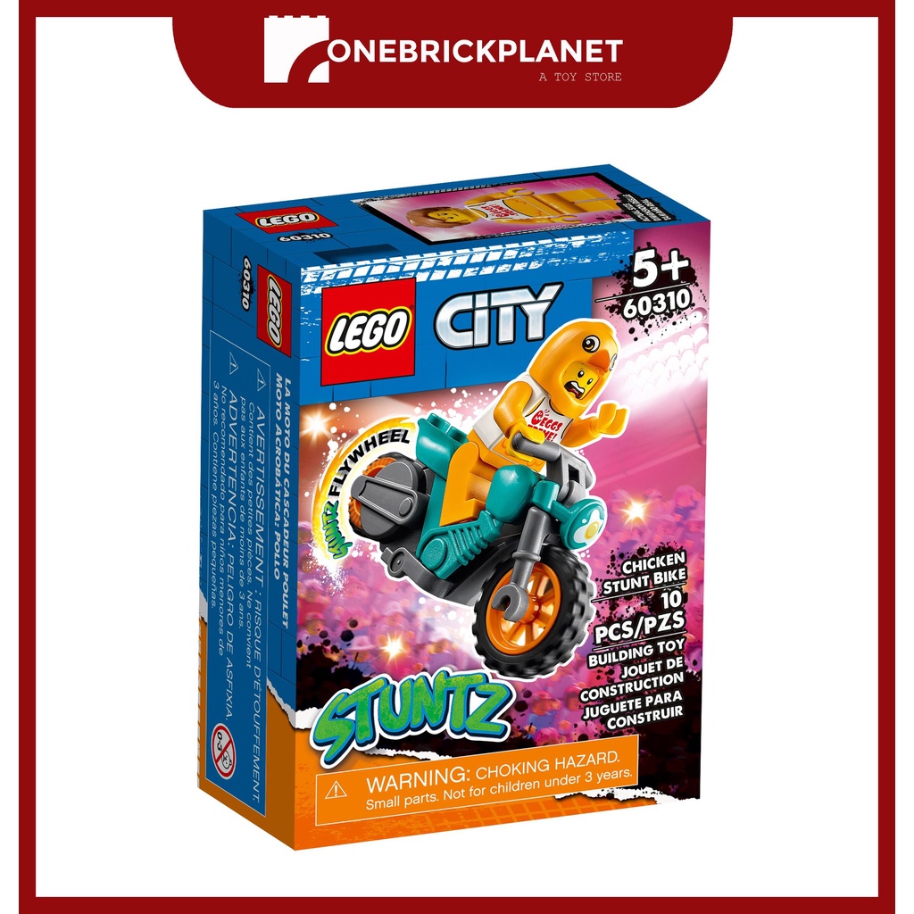 LEGO 60310 City Stunz - Chicken Stunt Bike | Shopee Malaysia