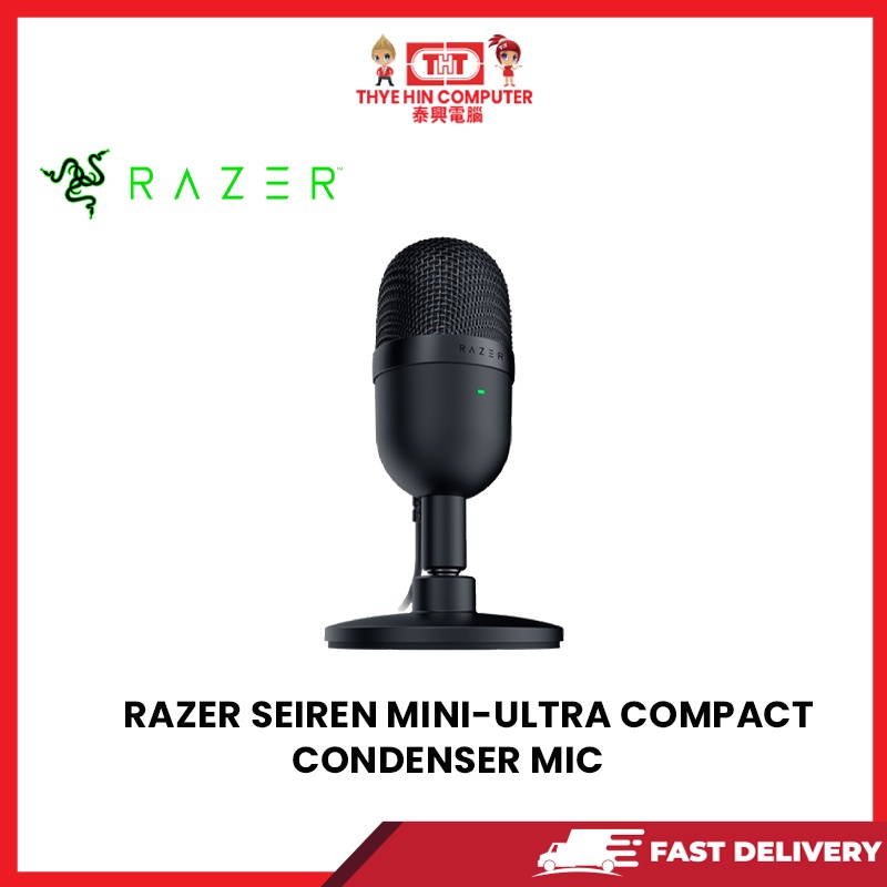 RAZER SEIREN MINI-ULTRA COMPACT CONDENSER MIC | Shopee Malaysia