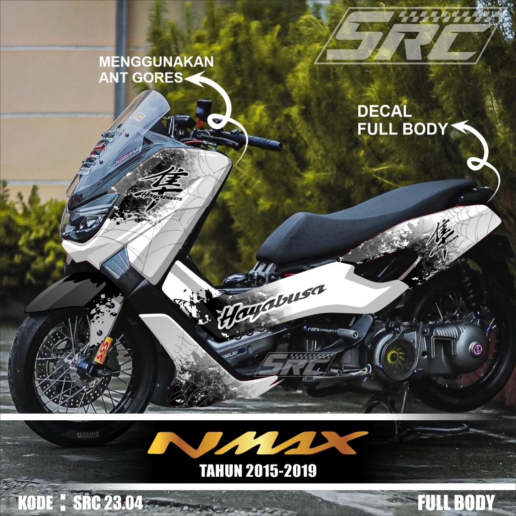 Decal Sticker Sticker Yamaha Nmax 2016 2017 2018 2019 Full Body Full ...