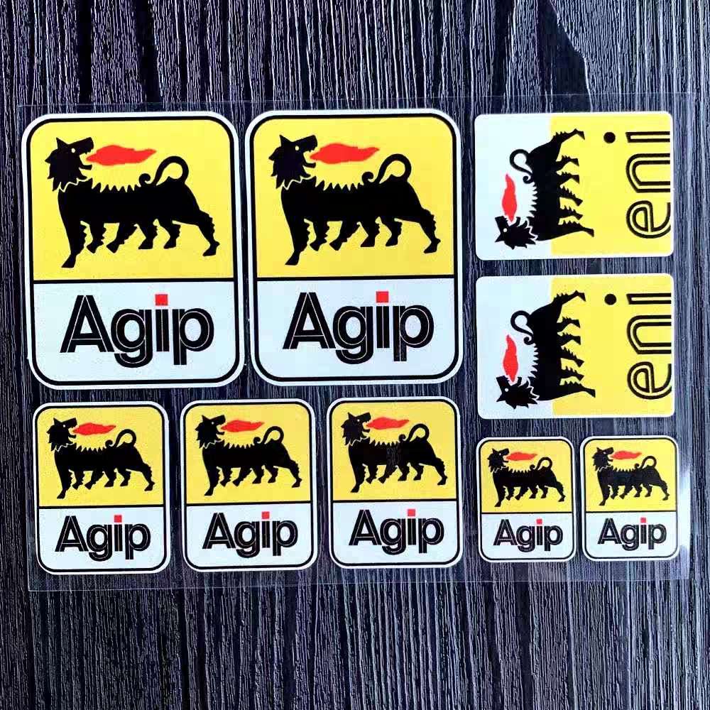 Agip Personalized Modified Decoration Motorcycle Stickers Creative ...