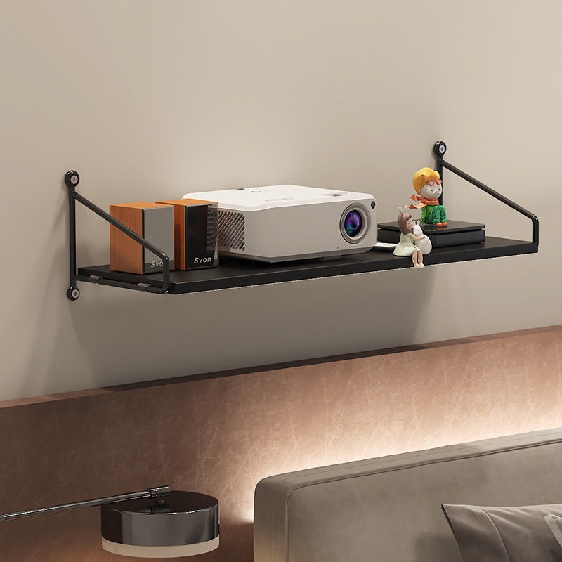 Wall-Mounted Projector Stand No-Drill Bedside Wall Racks Bracket ...