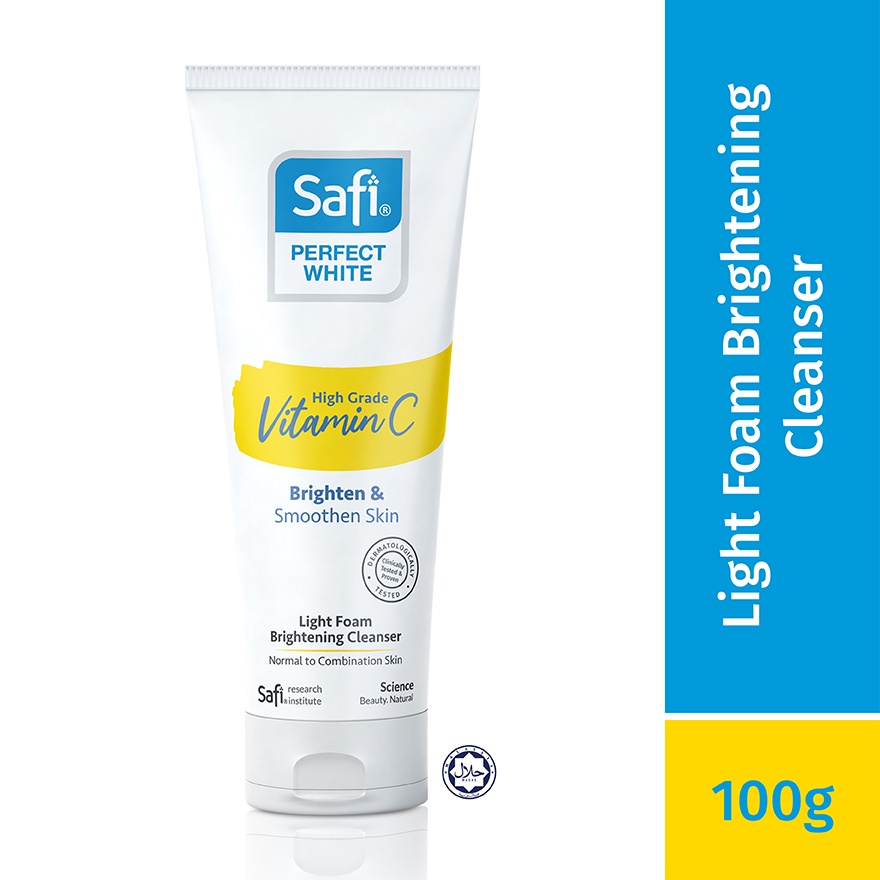 SAFI Perfect White Light Foam Brightening Cleanser | Shopee Malaysia