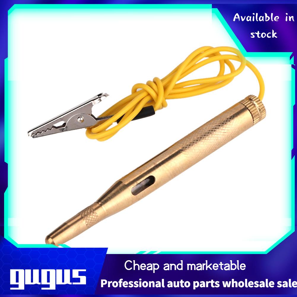 Gugushop 6-12V Car Yellow Circuit Tester Test Pencil Electric Voltage ...