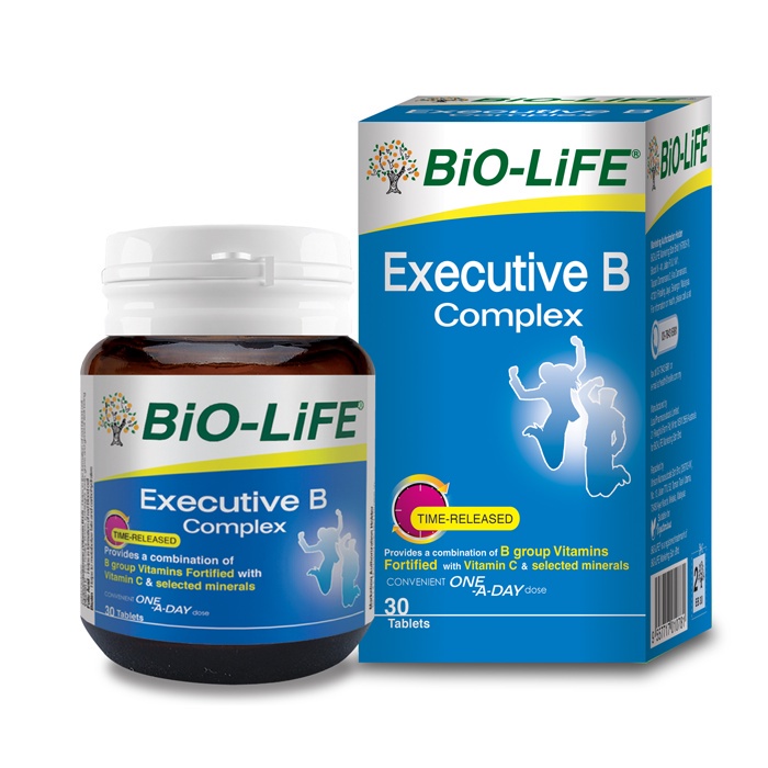 BIO-LIFE EXECUTIVE B COMPLEX 30'S (EXP:08/2024) | Shopee Malaysia