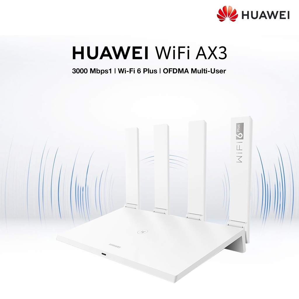 Huawei Wifi AX3 (Wi-Fi 6 Plus 3000Mbps | Huawei Share | Quad Core 1.4GHz CPU) | Shopee Malaysia