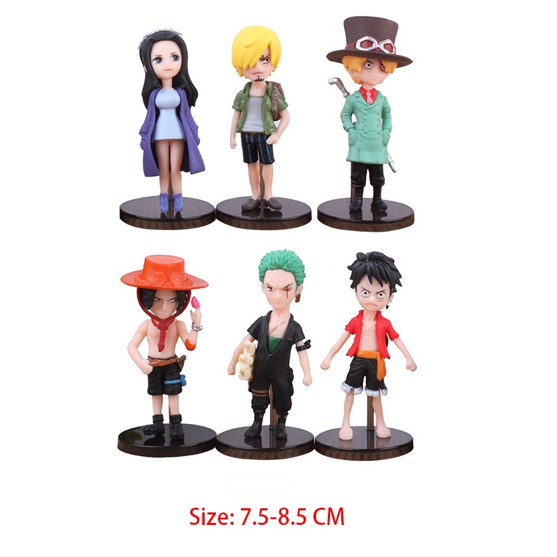 New One Piece Figure Set 5 Pcs Nika Luffy GEAR 5 Sun God Zoro Chopper ...