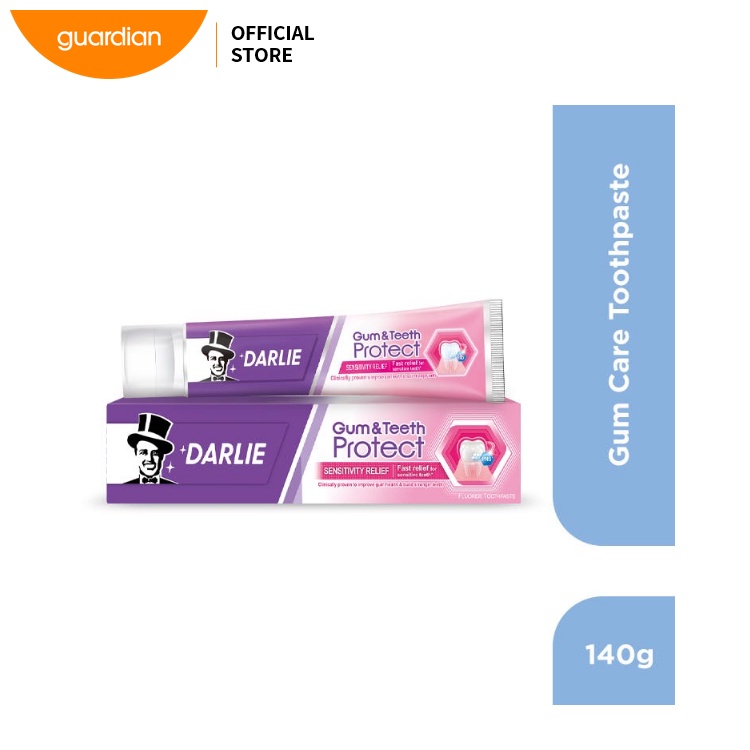 Darlie Gum & Teeth Protect Toothpaste Sensitivity Relief 140g | Shopee ...