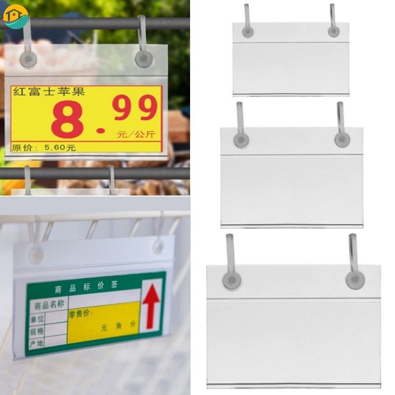 10Pcs Simple Supermarket Special Hangable Price Tag Durable Plastic ...