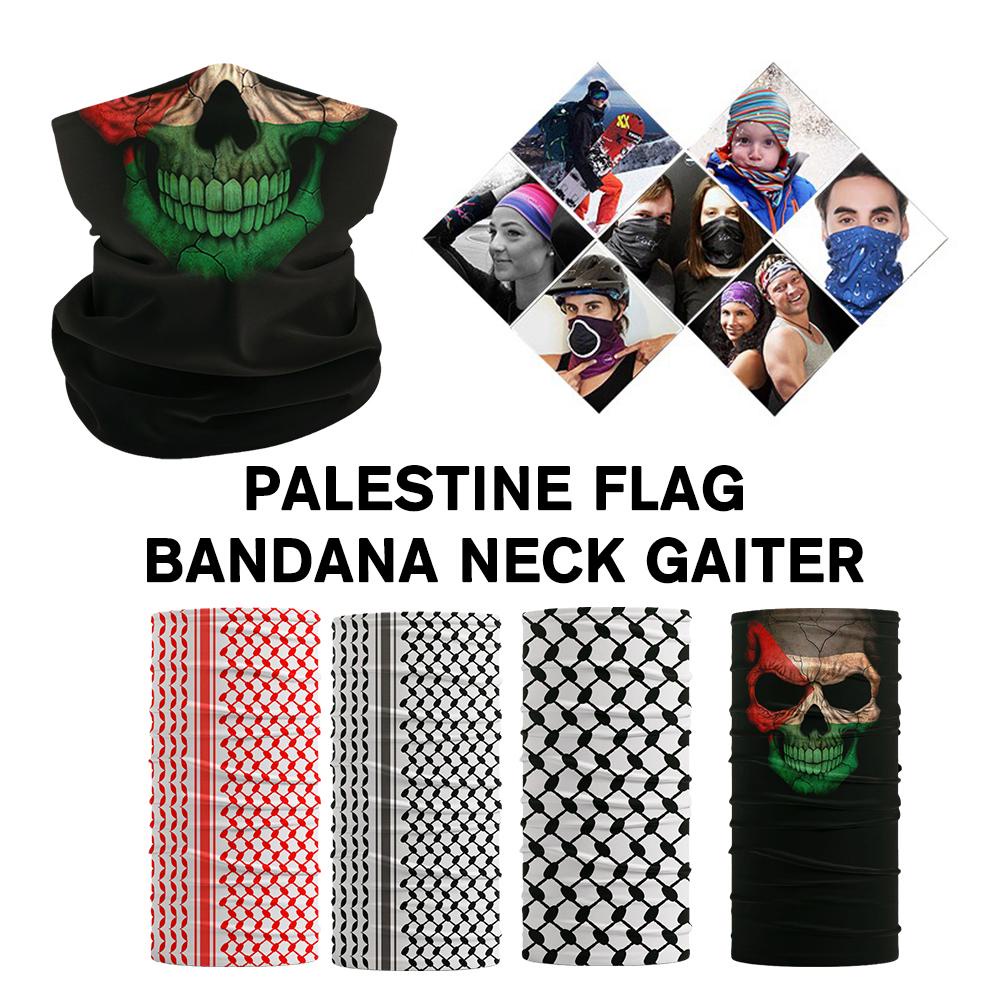 Palestine Flag Bandana Neck Gaiter Headband Scarf Multifunctional ...
