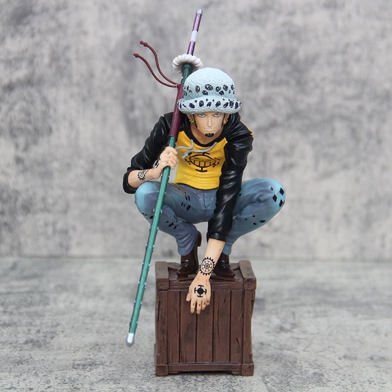 One Piece Hand-Made and Zhiguo Squatting Posture Luo Ghost Island Seven Warlords of the Sea ...