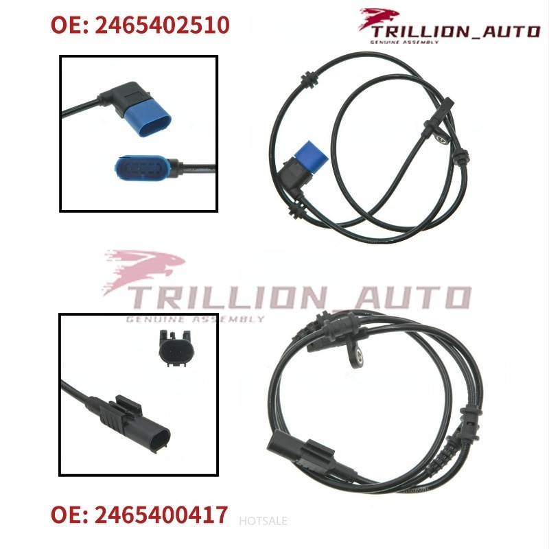 【GenuineAUTO】Front Rear Left Right Wheel Speed ABS Sensor for Mercedes ...