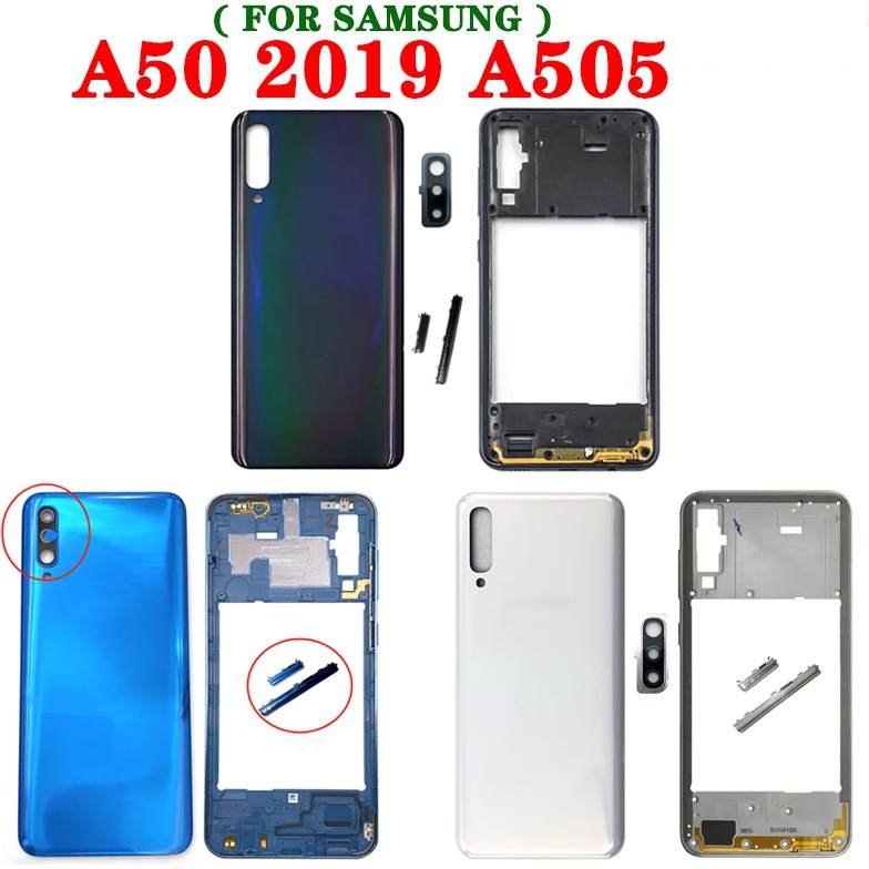 Middle frame Back Housing For Samsung Galaxy A50 A505 A305F SM-A505F ...