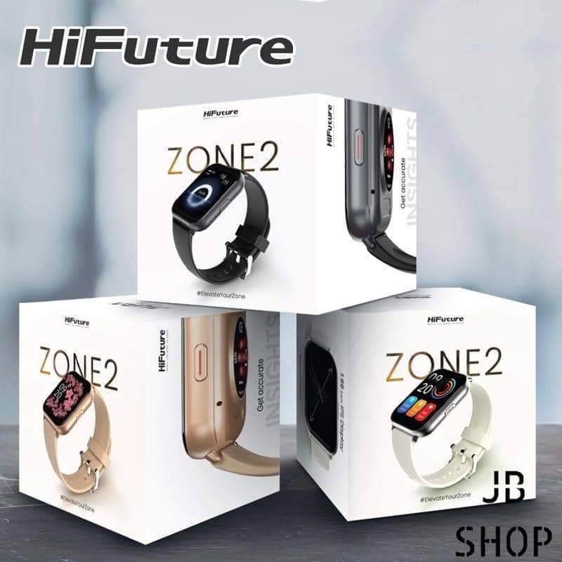 HiFuture Zone 2 Smartwatch (BLACK) | Shopee Malaysia