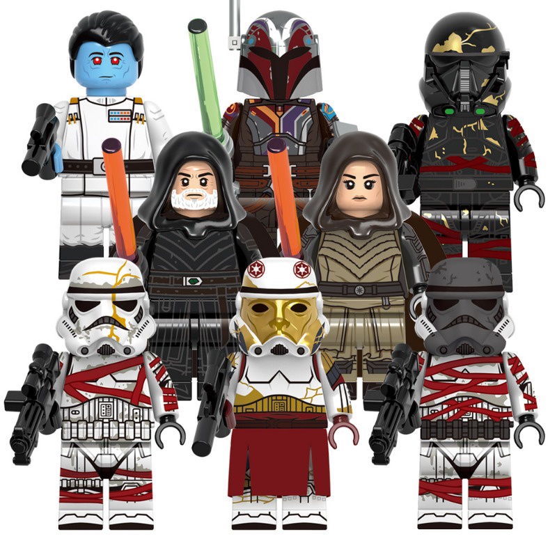 Baylan Skoll Shin Hati Thrawn Sabine Wren Guard Thrawn Trooper SW Space ...