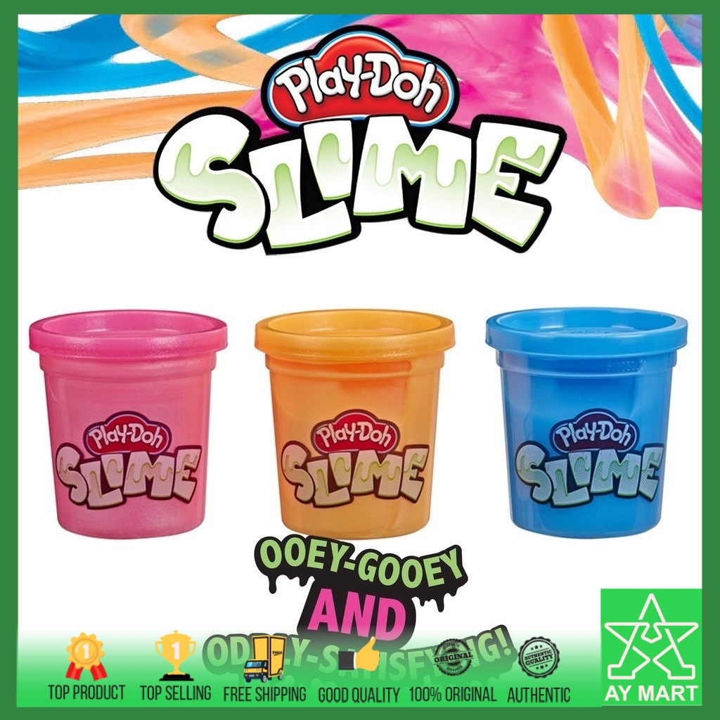 Play-Doh Slime time Squishy Kids Toy Single Can / 3 Pack Random Or Mix ...