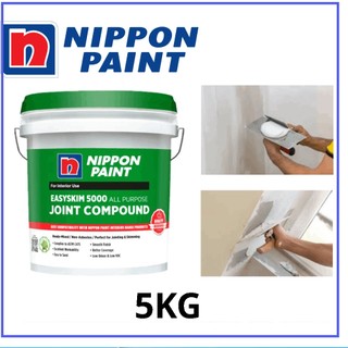 NIPPON PAINT Easyskim 5000 All Purpose Joint Compound 5KG - Wall Cement ...