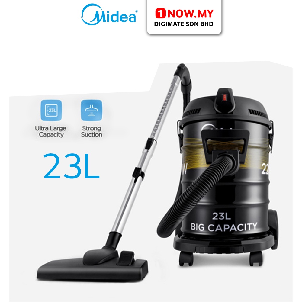 MIDEA 23L Wet Dry Barrel Vacuum Cleaner MVC-D23 | 2200W Powerful ...