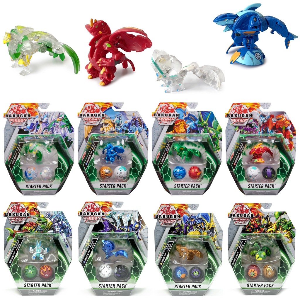 Original American Genuine Alien Bakugan Third Season Geogan Rising ...