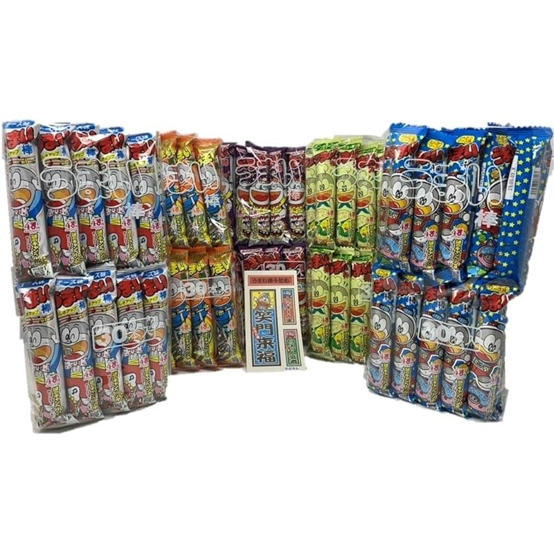 Yaokin Delicious Stick 5 Flavor Assortment: Corn Potage, Cheese ...