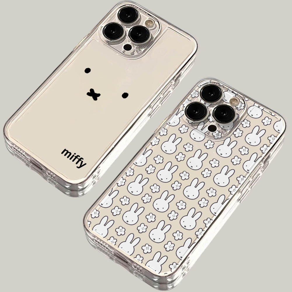 Cute Cartoon Miffy Casing for Samsung Galaxy S25 S24 S23 S22 S21 S20 FE ...