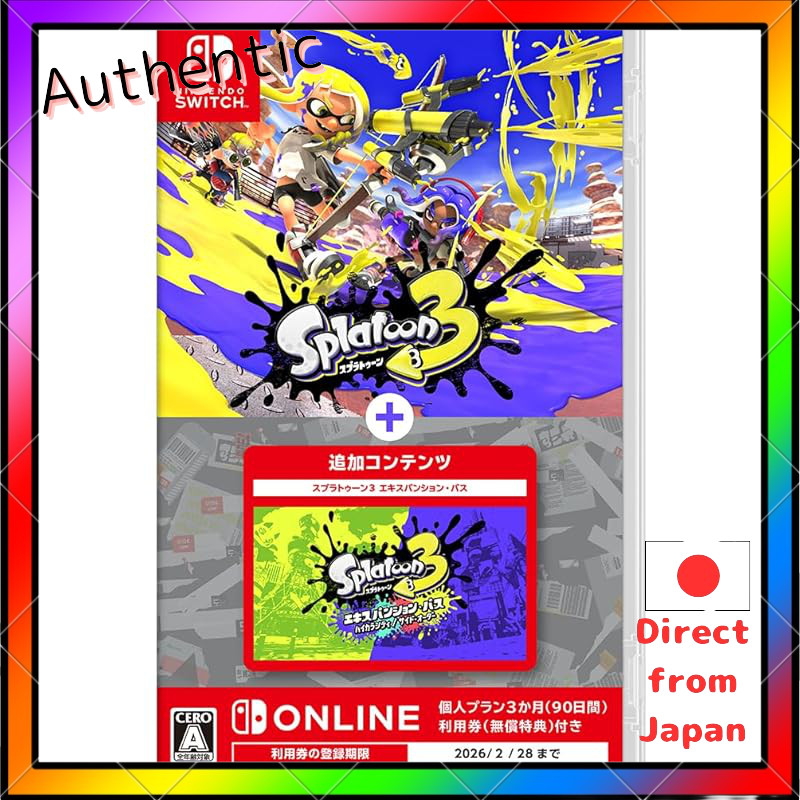 Splatoon 3 + Expansion Pass - Switch | Shopee Malaysia