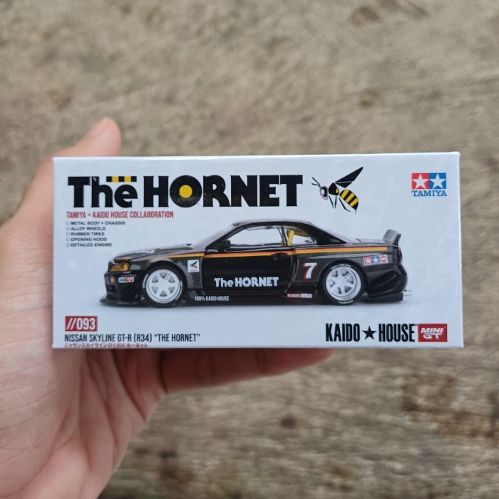 Mini GT x Kaido House KHMG093 Nissan Skyline R34 The Hornet | Shopee ...