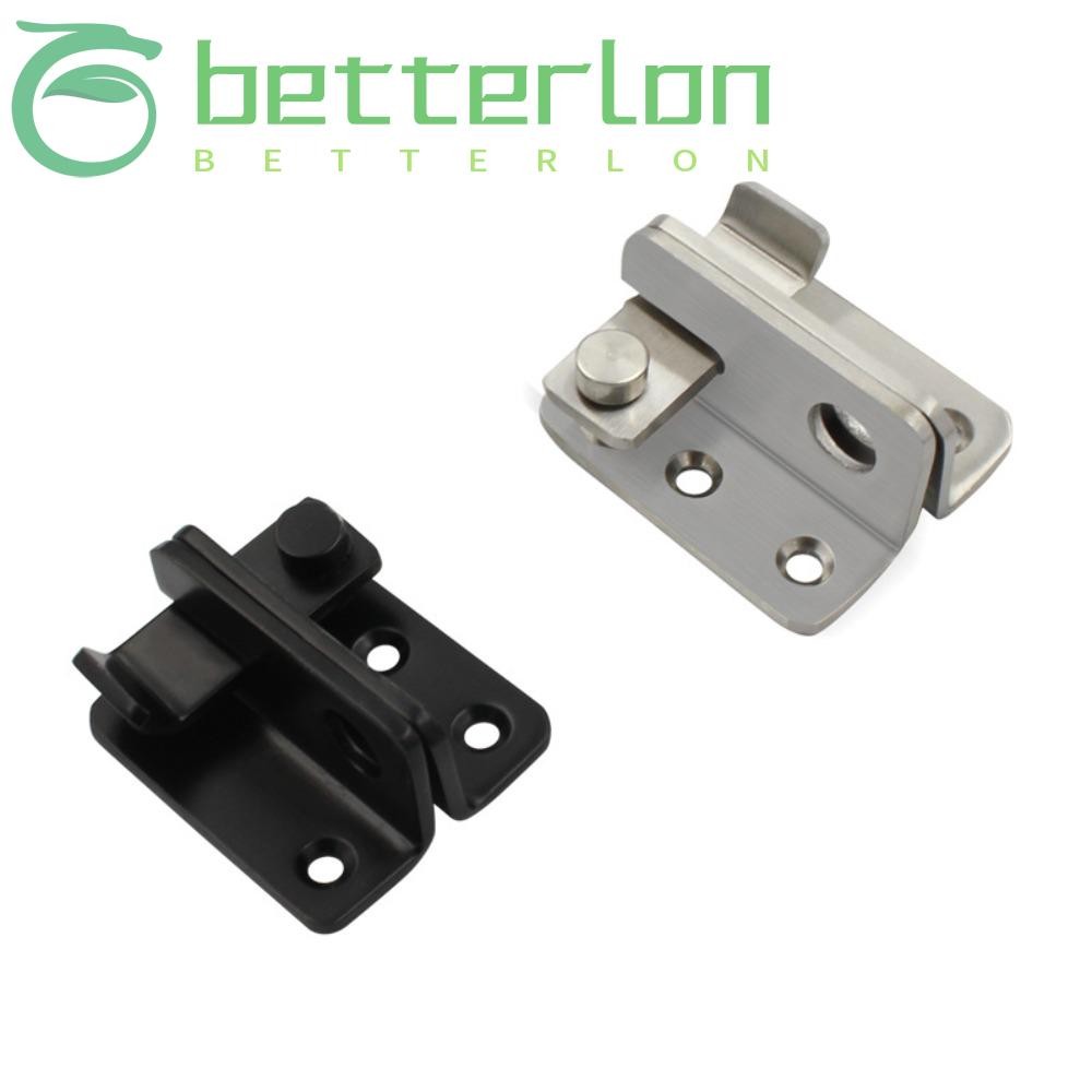 BETTER-LONTIME Sliding Door Lock Bolts, Padlock Clasp Anti-theft Door ...