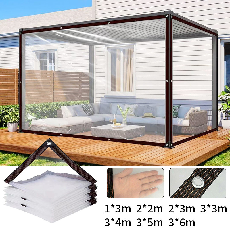 Rainproof Cloth Tarpaulin Waterproof Canvas Outdoor Transparent ...